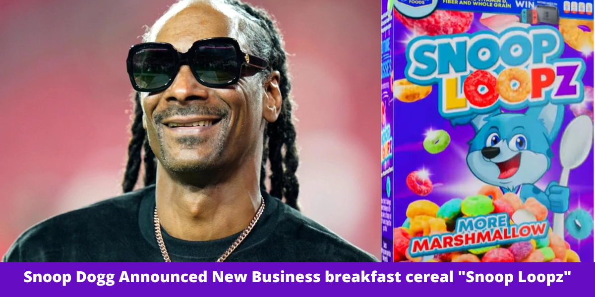 Snoop Dogg Announced New Business breakfast cereal "Snoop Loopz"