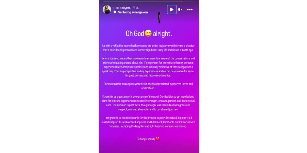 Armie Hammer and Fiancee Marina Gris Break Up Following Secret Engagement